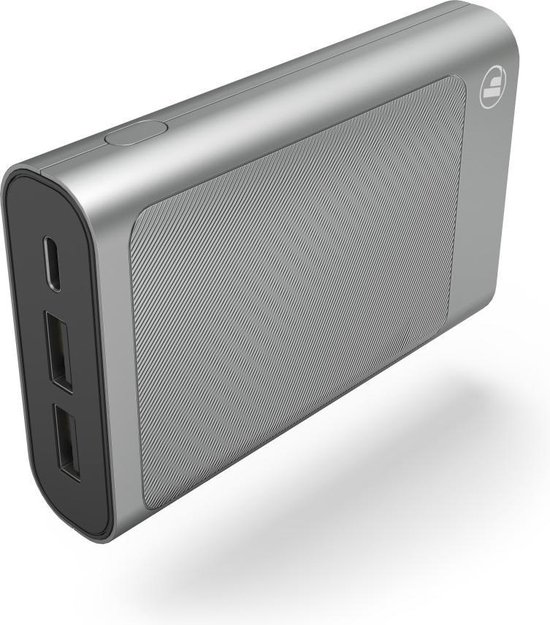 Hama Powerbank HD-10 - 10.000 mAh - Antraciet | bol.com