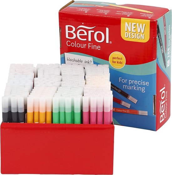 Berol Stiften Colourfine 288 Stuks Multicolor | bol