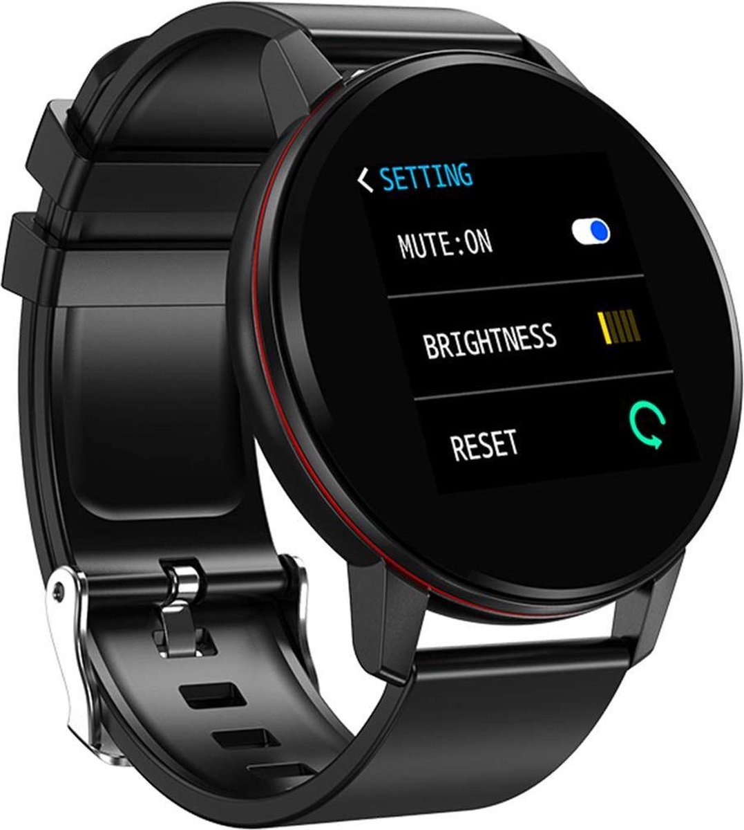 SmartWatch-Trends S01 - Smartwatch – Zwart | bol