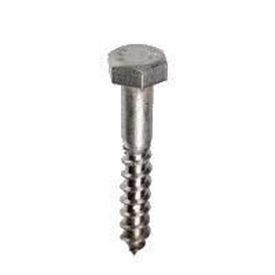 Intergard Houtdraadbout RVS DIN 571 8x100mm | bol