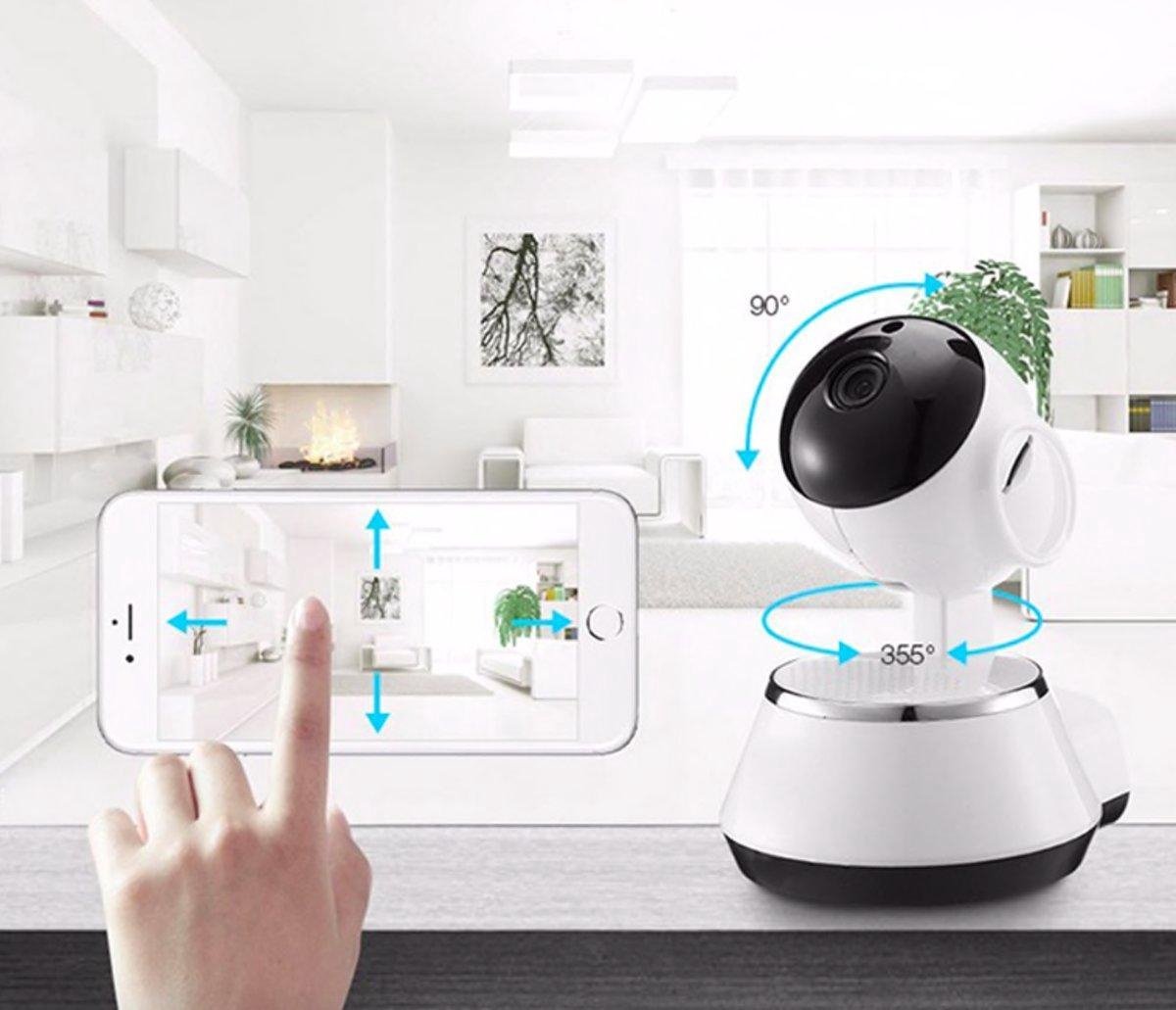 Full HD 1080P Smart WiFi IP Camera Indoor – Beveiligingscamera voor ...
