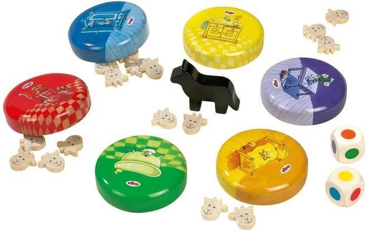 Speelgoed | Wooden Toys - Spel - Geitje Verstop Je! (Duitse Verpakking ...