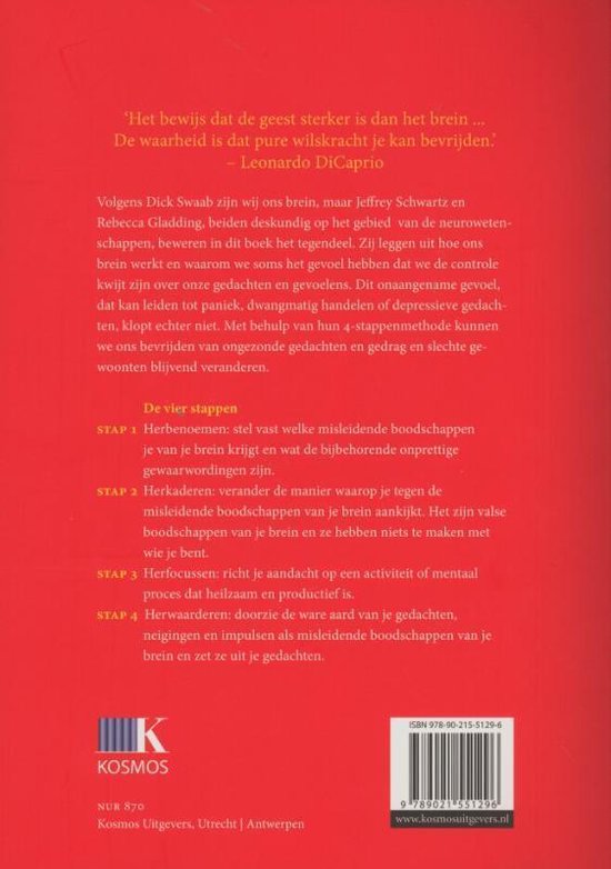 Je bent niet je brein, Rebecca Gladding | 9789021551296 | Boeken | bol