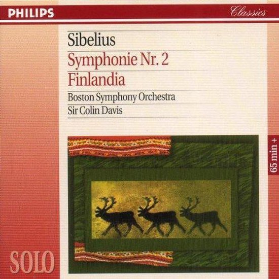 Sibelius: Symphony No. 2; Finlandia; Valse Triste; The Swan of Tuonela, Colin Davis |... | bol