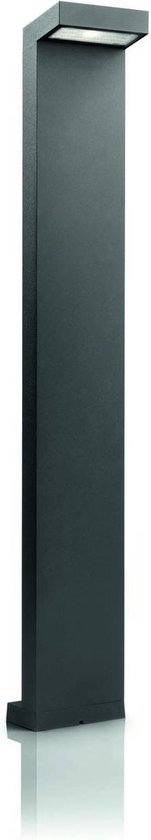 bol.com | Philips Ledino Riverside - Verlichtingspaal - LED - Antraciet