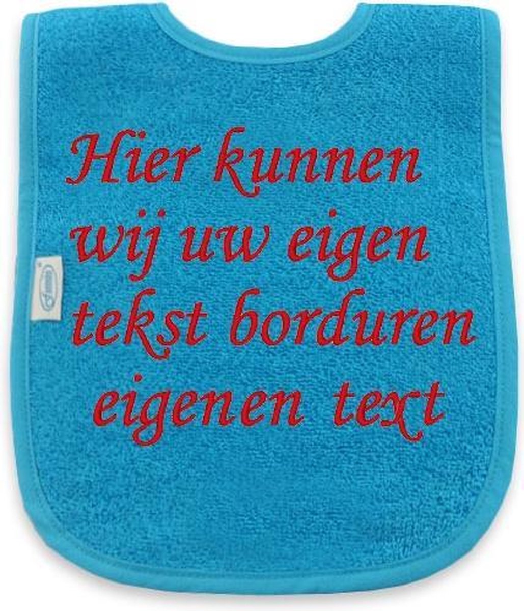 Slab turquoise met uw eigen tekst | bol.com