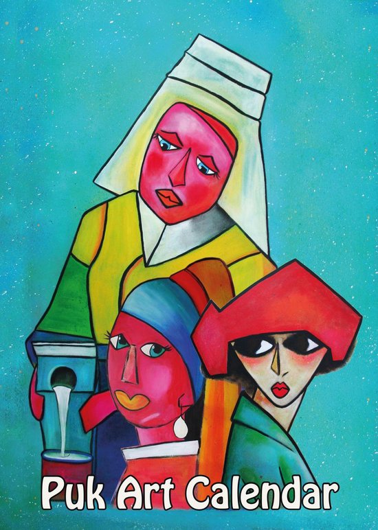 Verjaardagskalender Kunst (A4) Puk Art | bol