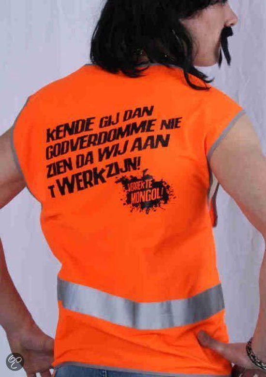 Maaskantjes Werkvest fluo geel | bol