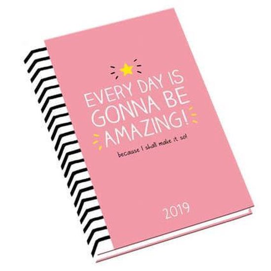 Happy Jackson A5 Official 2019 Diary - A5 Diary Format | bol.com