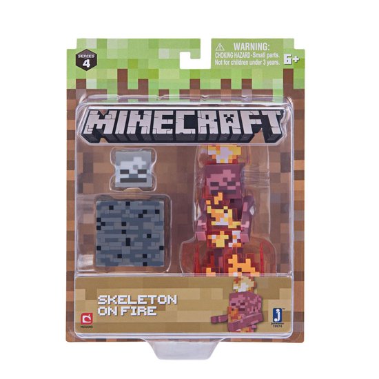 MINECRAFT Skeleton on Fire | bol.com