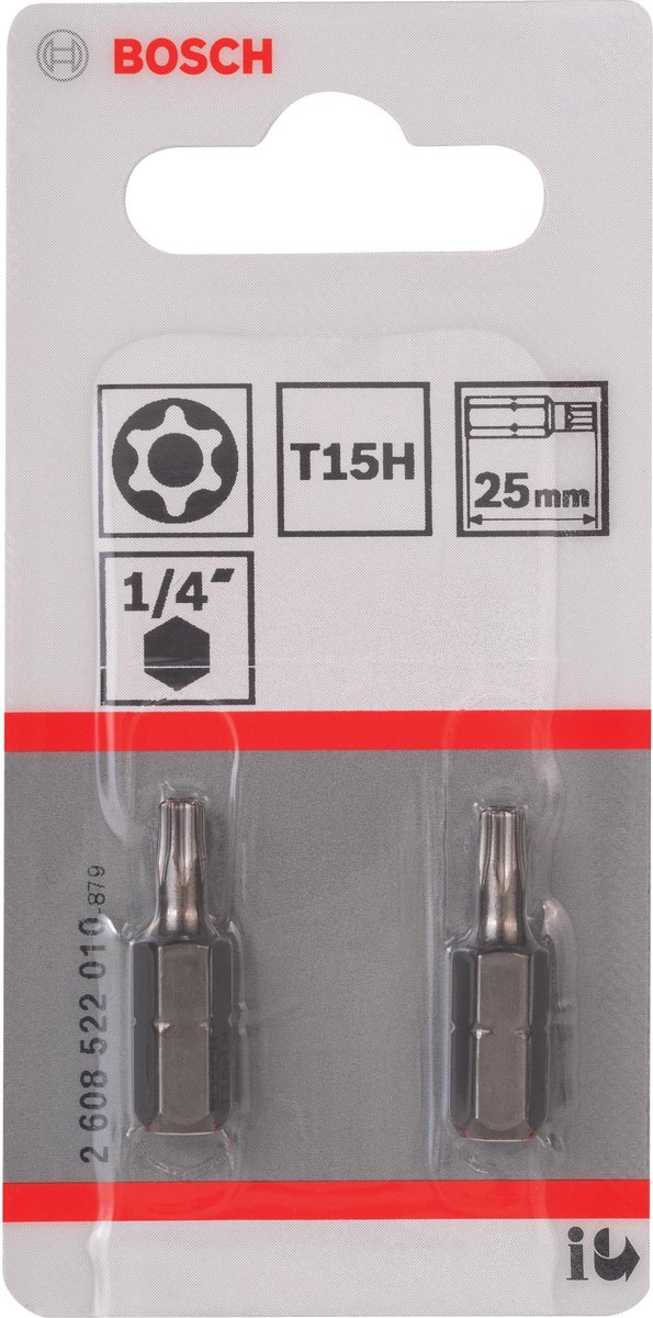 Bosch T15H Security-Torx -bit extra-hard | bol.com