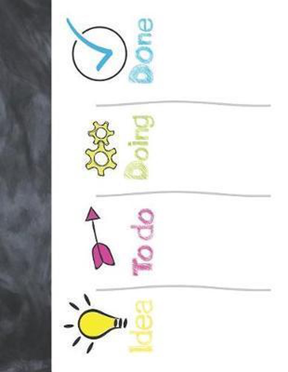 Idea To Do Doing Done, Agenda Joy Planners | 9781077271265 | Boeken | bol