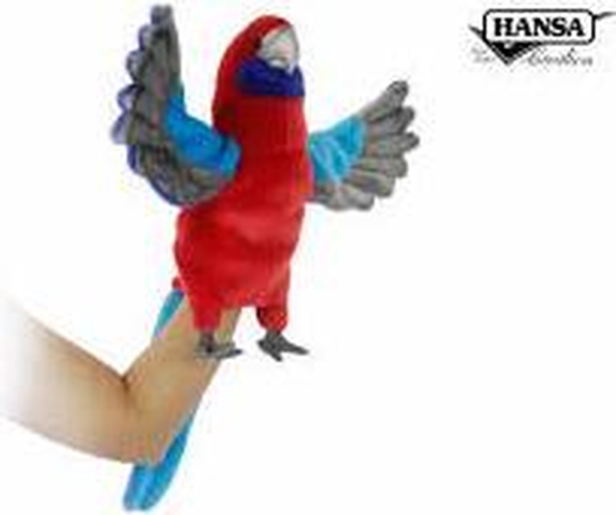 Handpop Papegaai, Rosella, Hansa | bol