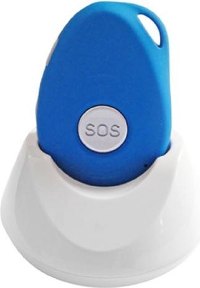 Wuzzi Alert alarmknop - Blauw . | bol.com