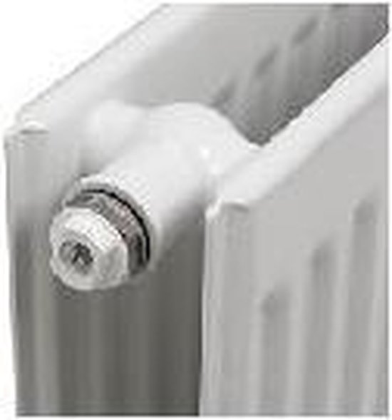 Radiatorstop met ontluchter 1/2 | bol