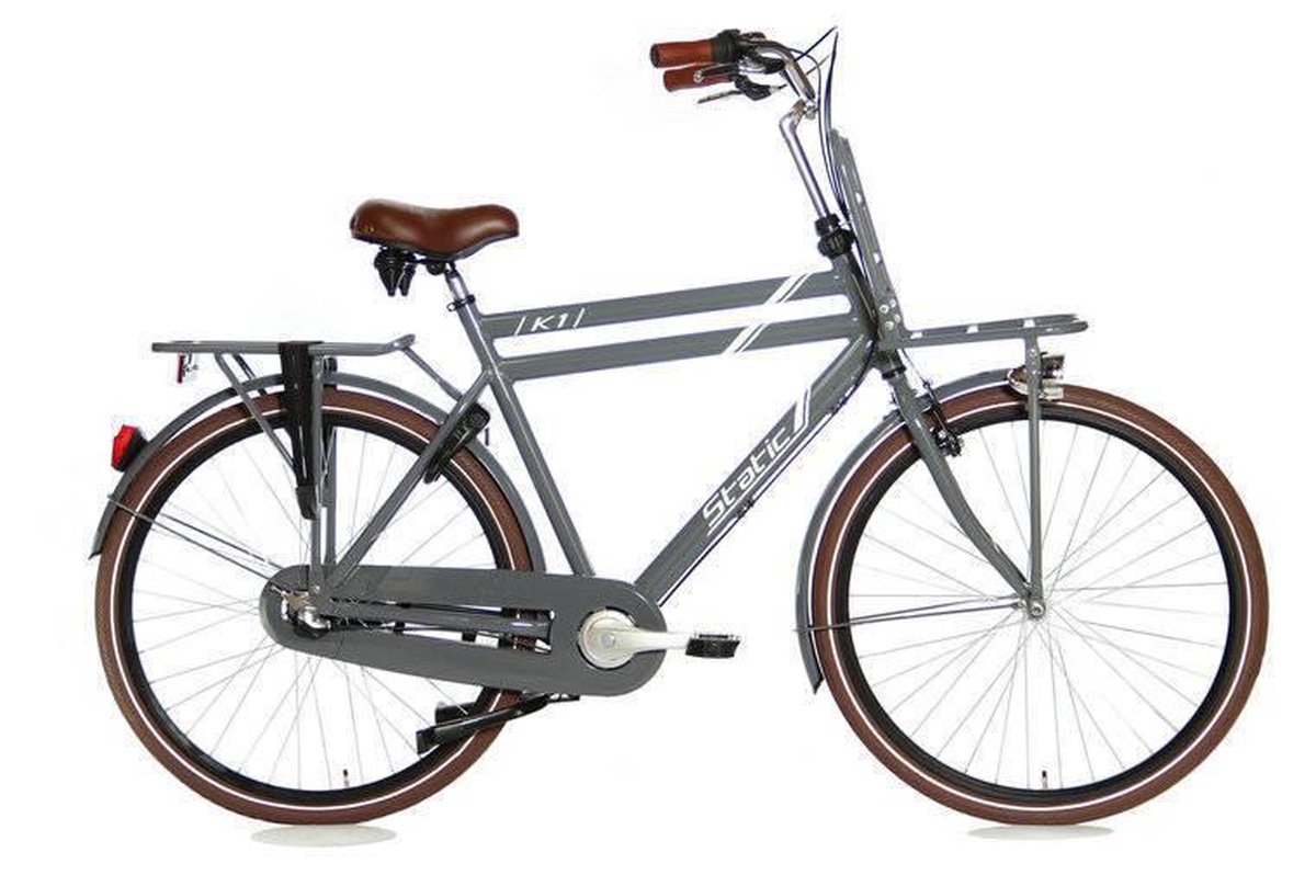 Static K1 Heren Transporter fiets Aluminium 28" met 3 versnellingen ...