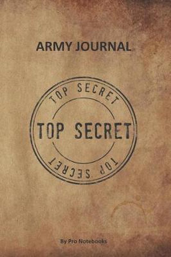 Army Journal, Pro Notebooks | 9781072700876 | Boeken | bol.com
