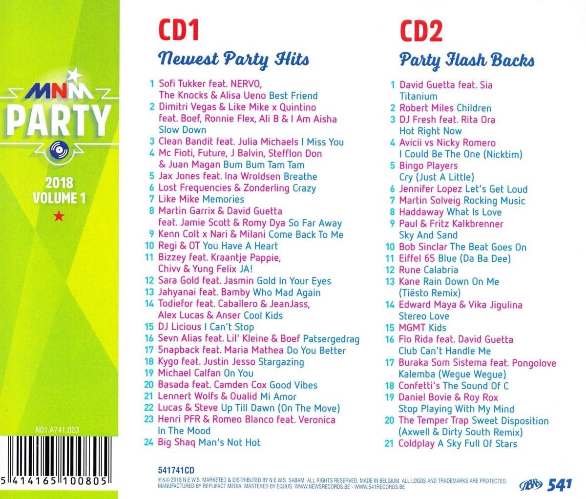 Mnm Party 2018 Vol.1, various artists | CD (album) | Muziek | bol.com