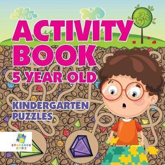 Activity Book 5 Year Old Kindergarten Puzzles, Educando Kids ...