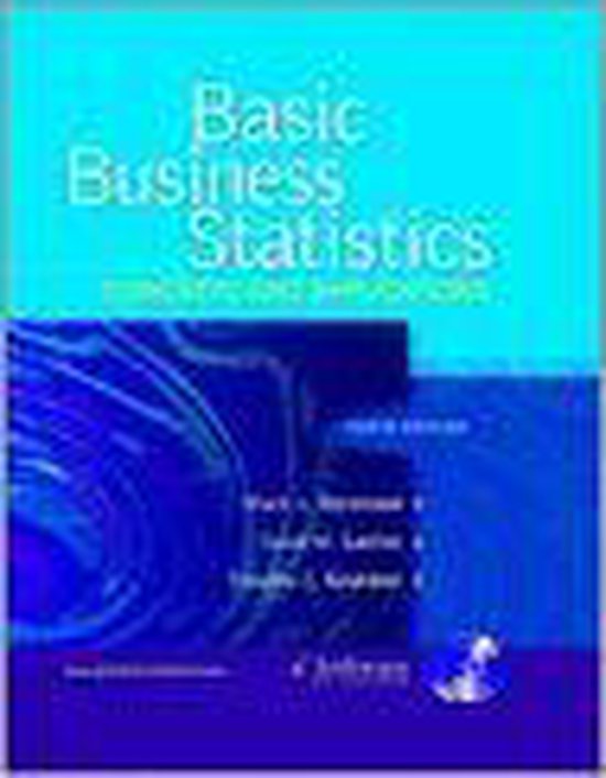 Basic Business Statistics, Mark Berenson | 9780131536869 | Boeken | bol