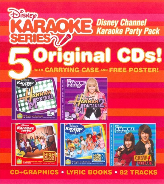 Disney Karaoke: Disney Channel Karaoke Party Pack [5 Discs], Karaoke ...