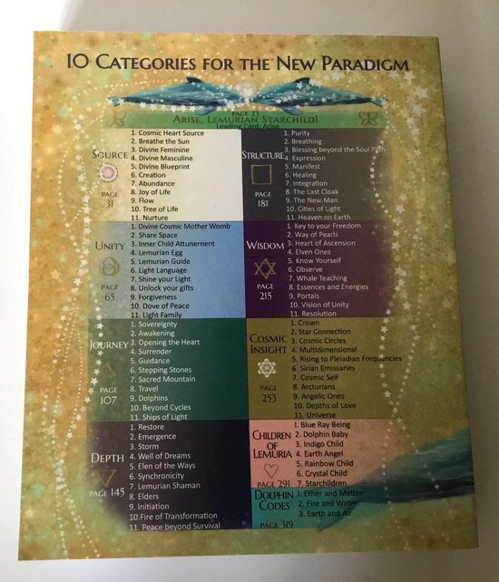 The Lemurian Starchild Oracle - 88 kaarten, boek 340 blz - Sirius ...