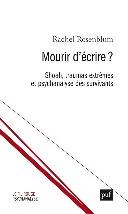 Mourir d’écrire ? (ebook), Rachel Rosenblum | 9782130822141 | Boeken | bol