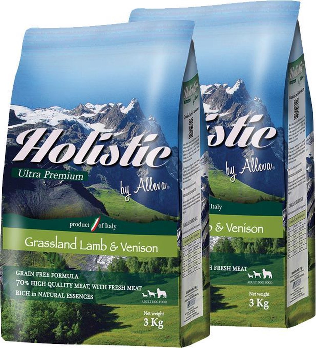 Alleva Holistisch Weidelam & Wild (70%) - Graanvrij - kwaliteitsvlees ...