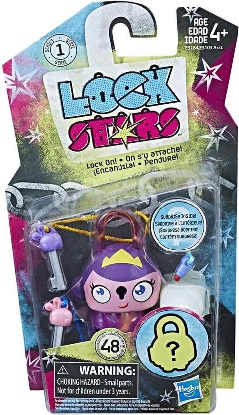 Hasbro Lock Stars-figuur Princess Roze/paars 5-delig | bol.com