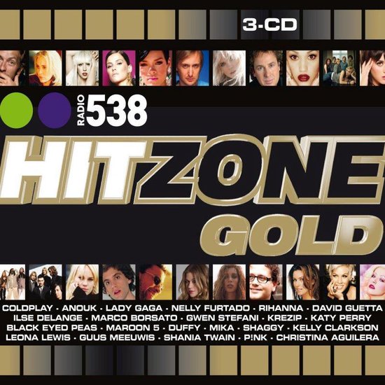 Hitzone Gold - CD met 50 beste tracks van de 538Hitzone serie | bol