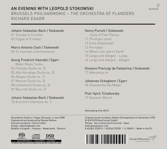 Richard Egarr & Brussels Philharmonic - Ein Abend Mit Leopold Stokowsk ...