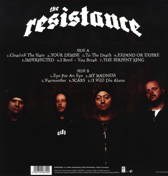 Scars, The Resistance | LP (album) | Muziek | bol.com