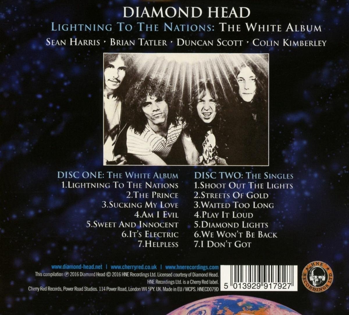 Lightning To The Nations The White Album, Diamond Head | Muziek | bol.com