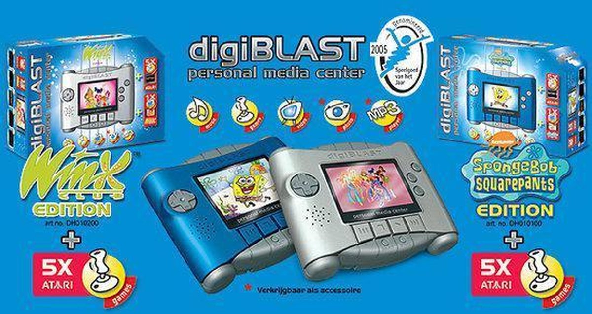 DigiBlast + 5 Atari Games + Winxclub Cartoon | bol.com