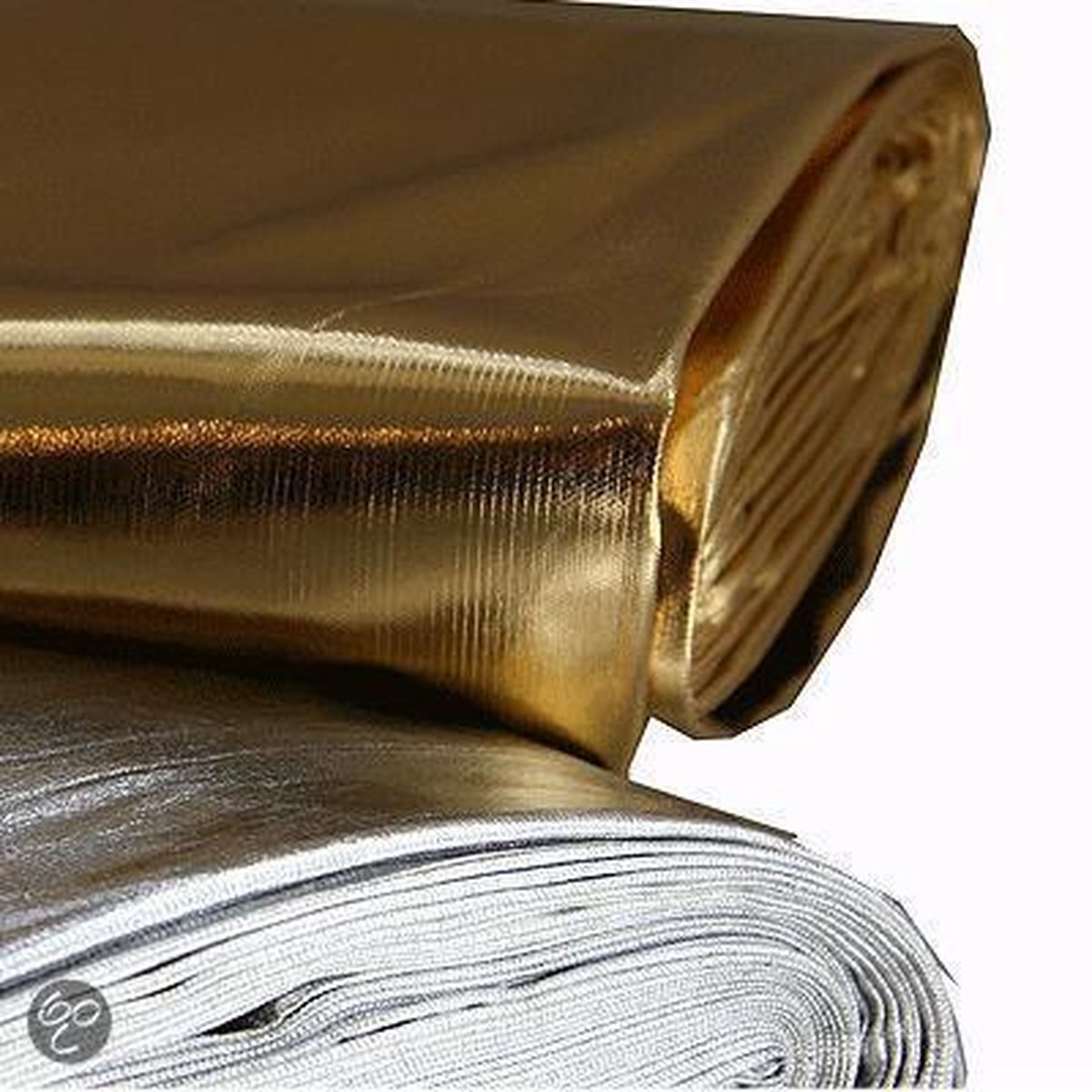 Zilveren stof per meter | bol.com