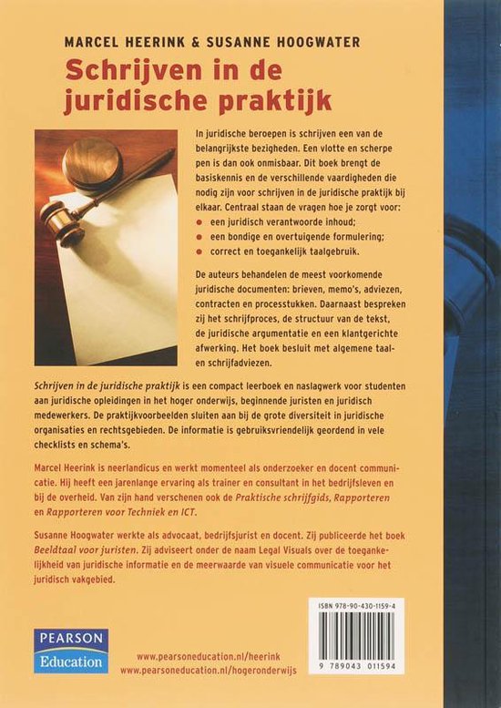 Schrijven Juridische Praktijk | 9789043011594 | Heerink Marcel | Boeken ...