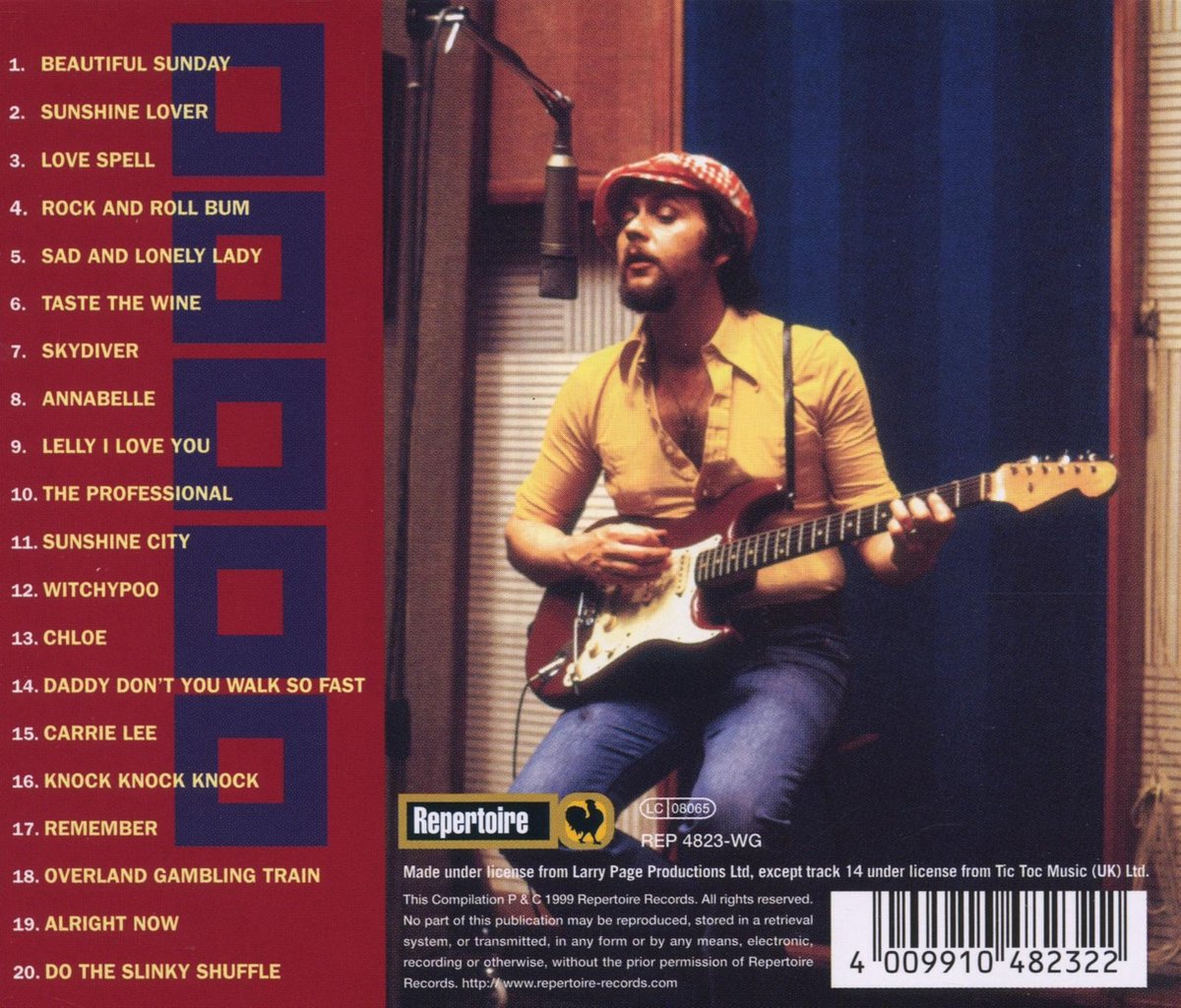 Greatest Hits: Beautiful Sunday [Repetoire], Daniel Boone | CD (album ...