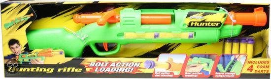 Buzz bee toys Geweer hunter & 4 foam pijlen | bol.com