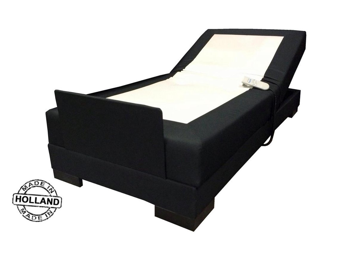 Slaaploods.nl Single - Elektrisch Boxspring Onderstel - 100x220x40 cm ...