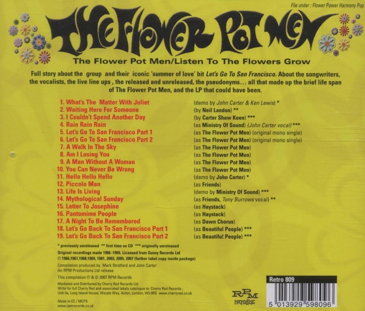 Listen to the Flowers Grow, The Flowerpot Men | Muziek | bol.com