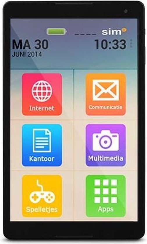 SimTab 2: Tablet voor senioren | bol