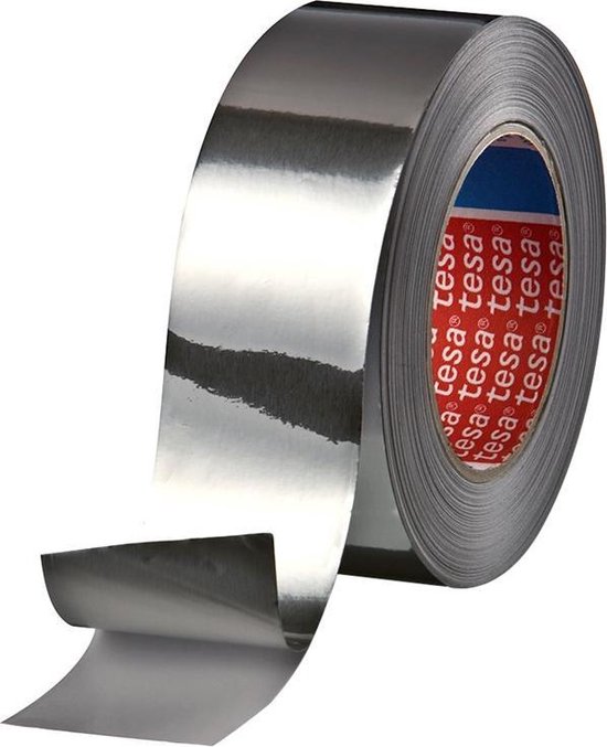Tesa aluminium tape Tesaband 50524 dikte 30mu 50mmx50mtr | bol.com