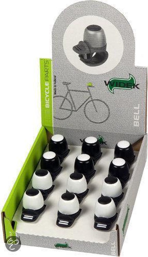 Widek Compact Mini - Fietsbel - Wit | bol