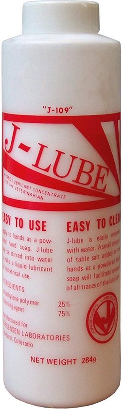 J Lube Powder White 284g | bol