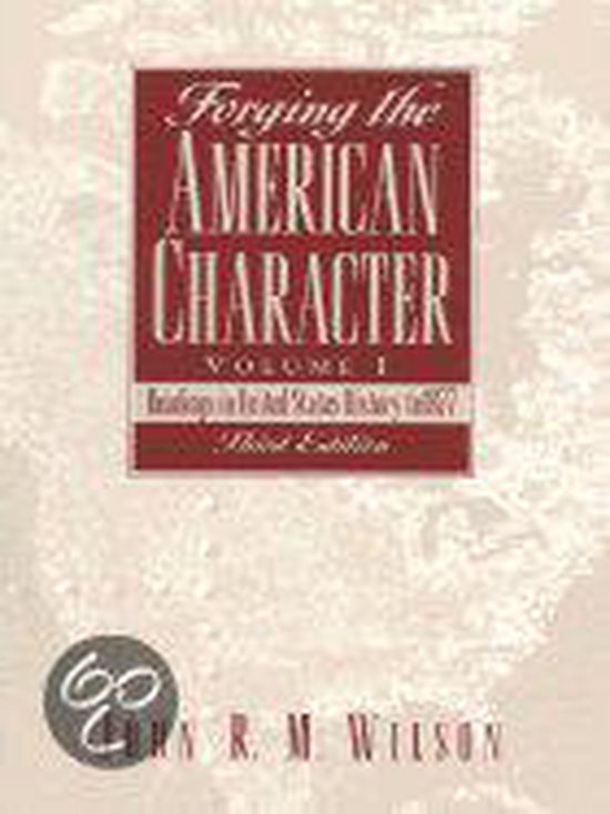 Forging the American Character, John R. M. Wilson | 9780130112835 ...