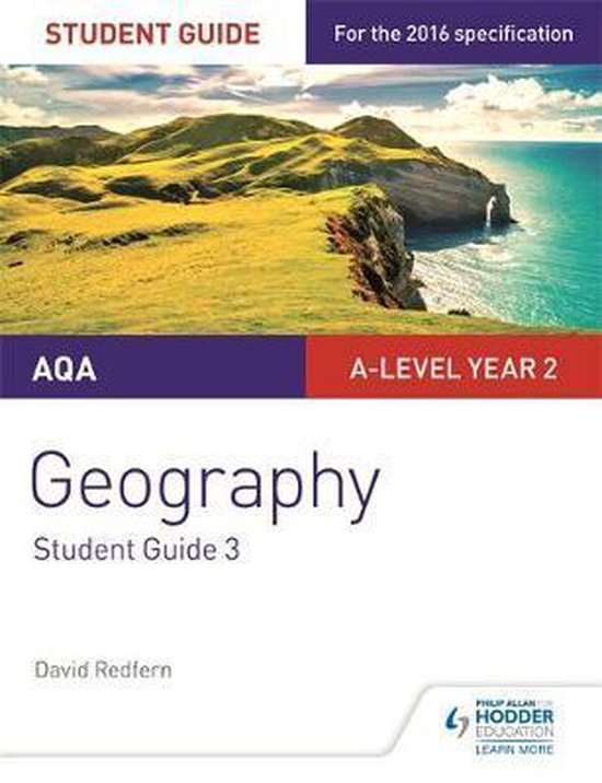 AQA A-level Geography Student Guide 3 | 9781471864186 | David Redfern | Boeken | bol