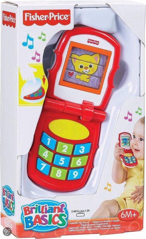 Fisher-Price Brilliant Basics Vrolijke Vriendjes Telefoon | bol.com