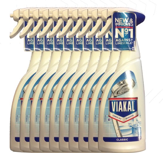Viakal/Antikal - Anti-kalkaanslag - 10 x 500ml - Voordeelverpakking | bol