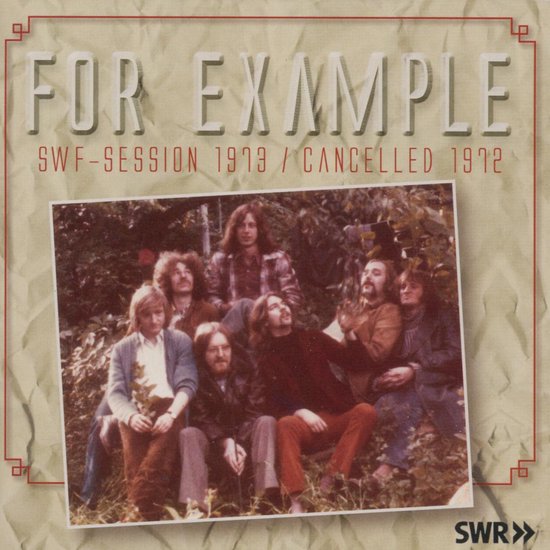 Swf Session 1973, For Example | CD (album) | Muziek | bol