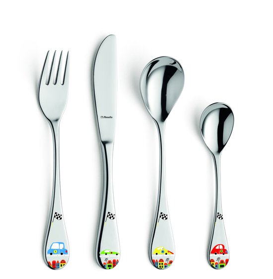 Amefa Rally -4 delig kinderbestek | bol